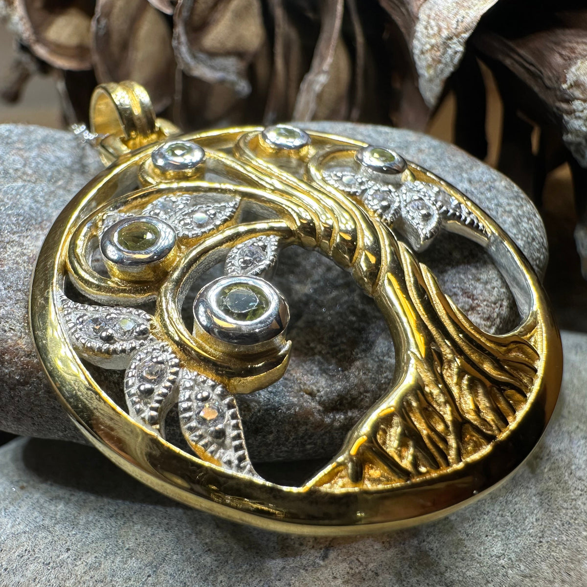 Avalon Tree of Life Necklace – Celtic Crystal Design Jewelry