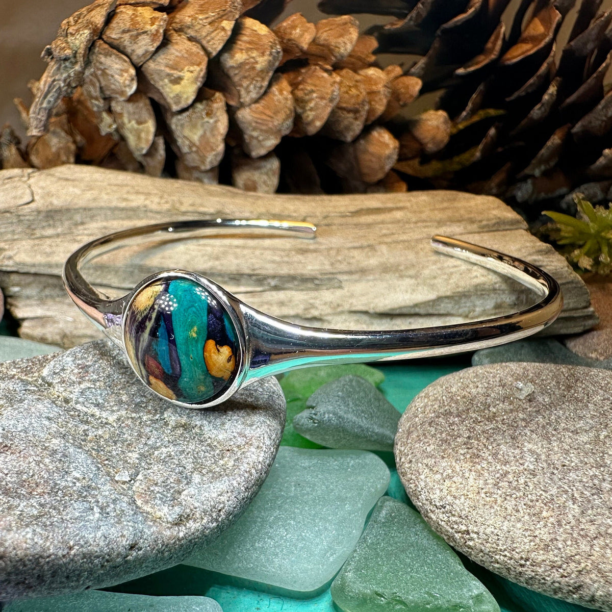 Aurora Heathergems Scotland Bracelet – Celtic Crystal Design Jewelry