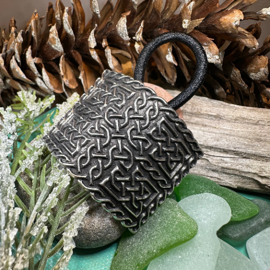 Celtic Knot Ponytail Holder – Celtic Crystal Design Jewelry