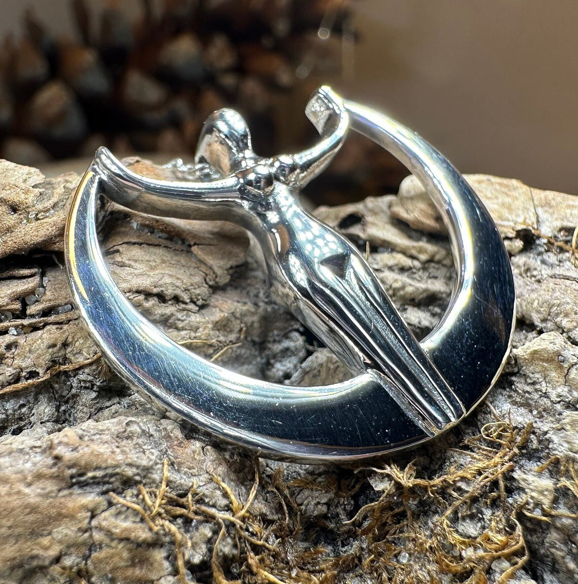 Astra Star Goddess Necklace – Celtic Crystal Design Jewelry