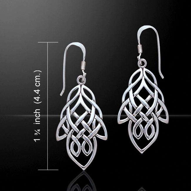 Aine Celtic Knot Earrings – Celtic Crystal Design Jewelry