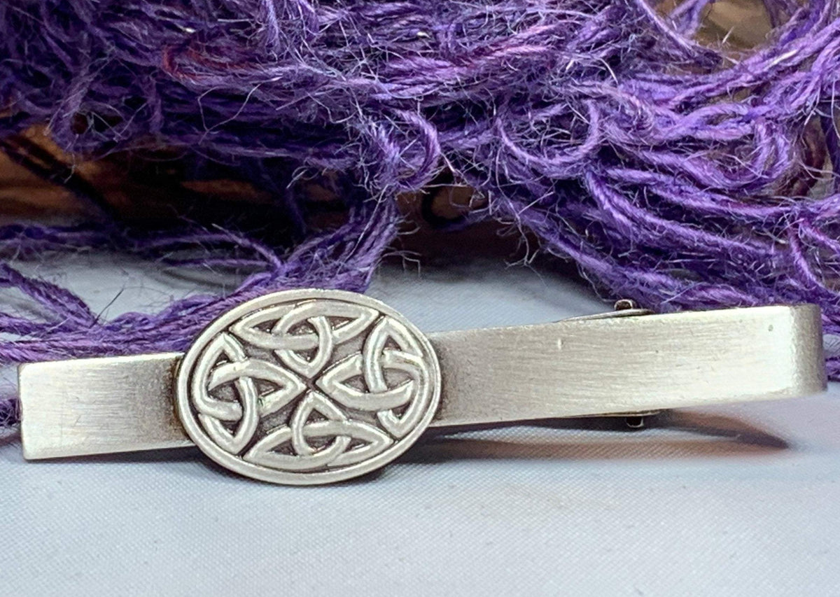Cormac Celtic Tie Bar – Celtic Crystal Design Jewelry