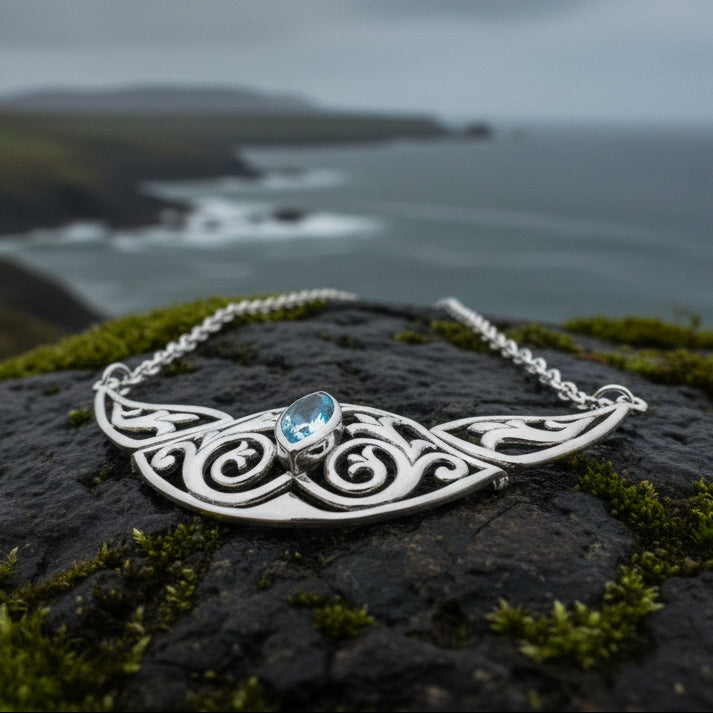 Celtic Elegance Necklace – Celtic Crystal Design Jewelry