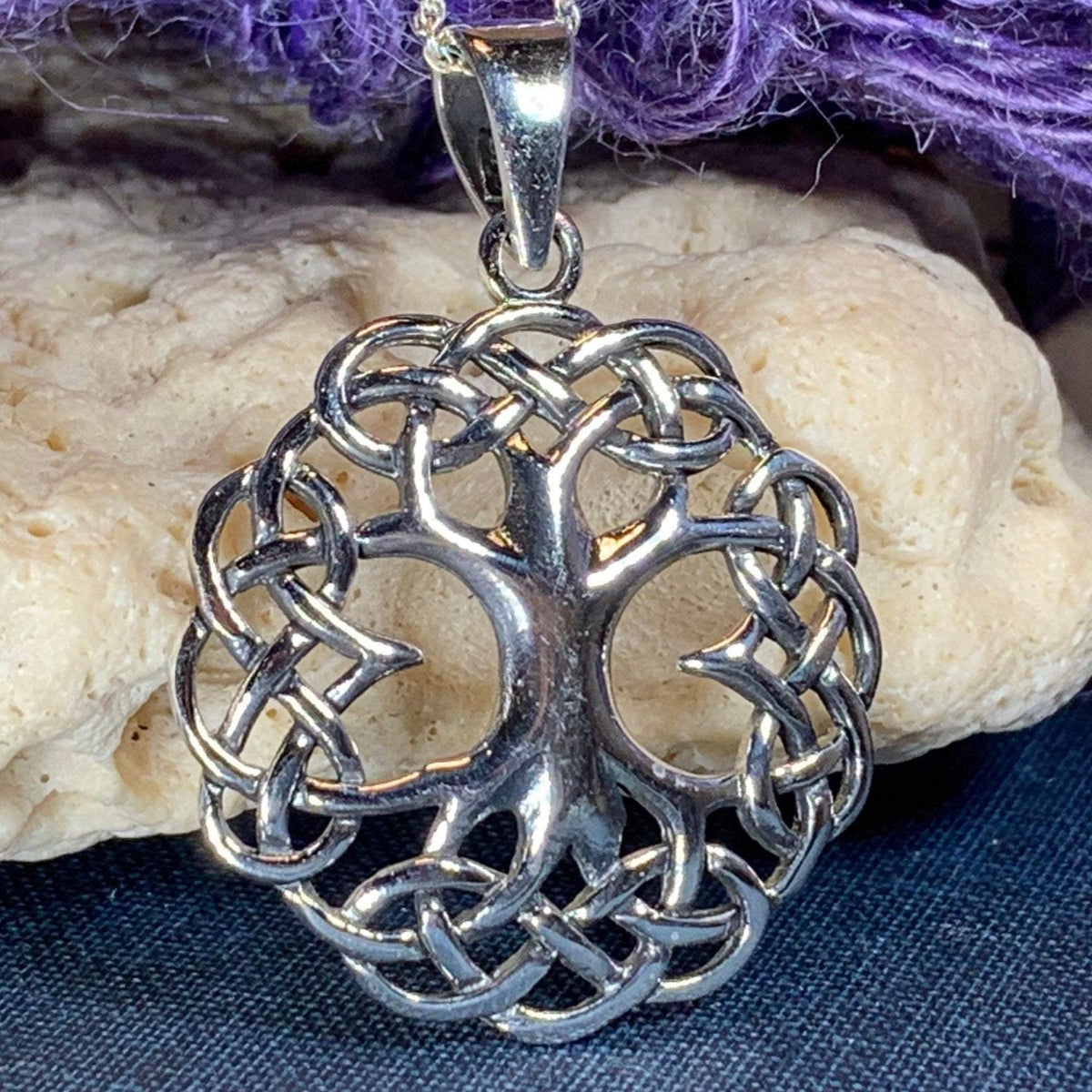 Cynthia Tree of Life Necklace – Celtic Crystal Design Jewelry