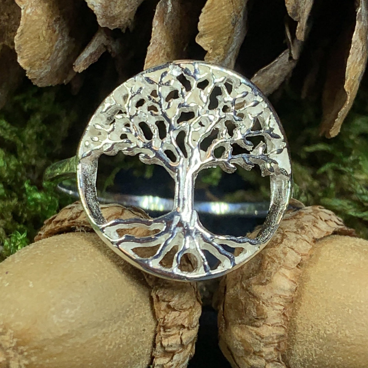 Airdrie Tree of Life Ring – Celtic Crystal Design Jewelry