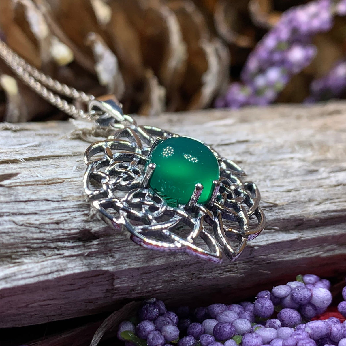Elvenfire Celtic Knot Necklace – Celtic Crystal Design Jewelry