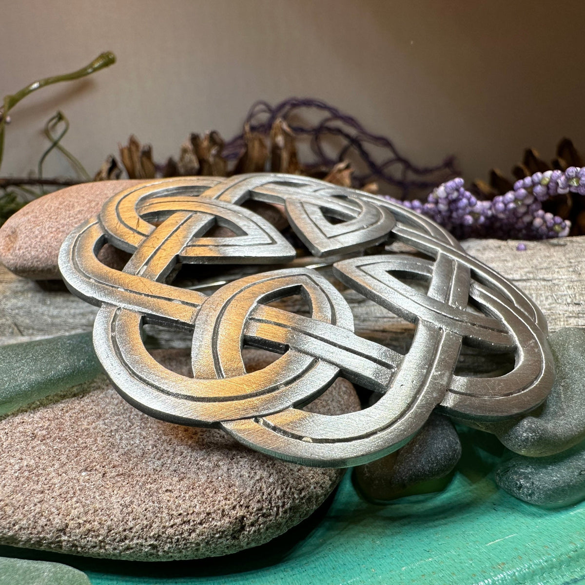 Legend Celtic Knot Brooch – Celtic Crystal Design Jewelry